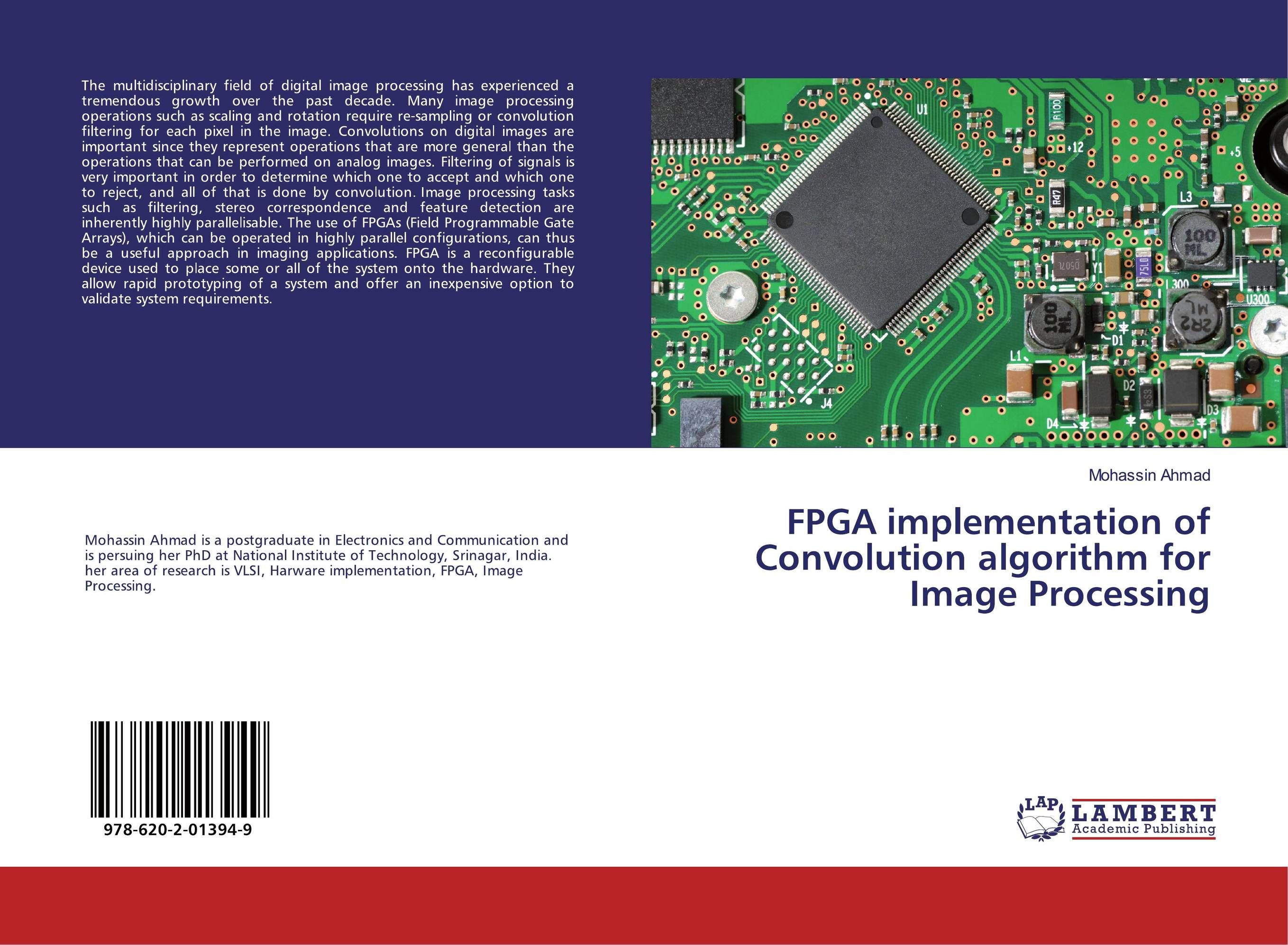 Купить Fpga Implementation Of Convolution Algorithm For Image Processing в онлайн маркете Airbakz