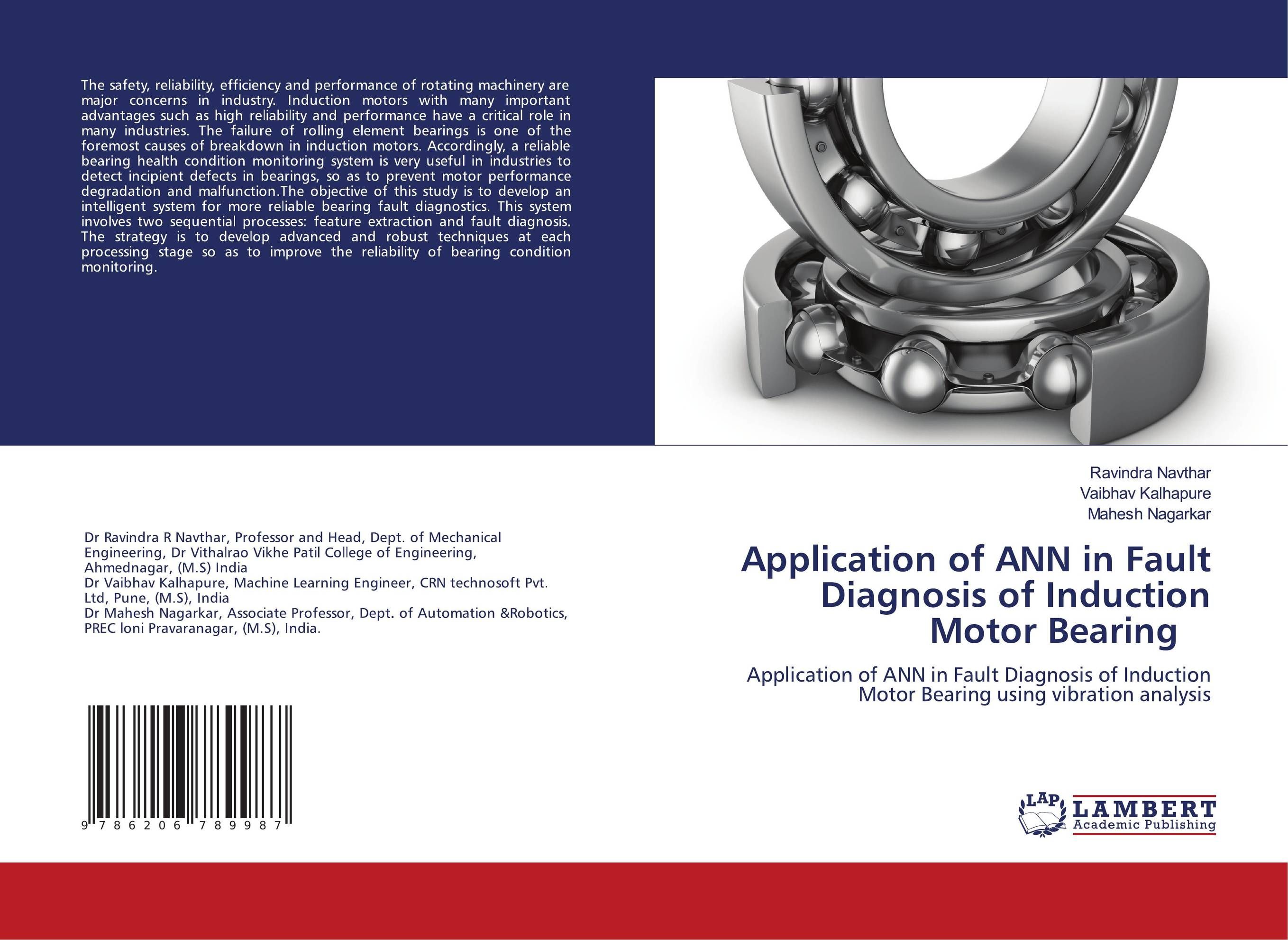 Купить Application Of Ann In Fault Diagnosis Of Induction Motor Bearing
