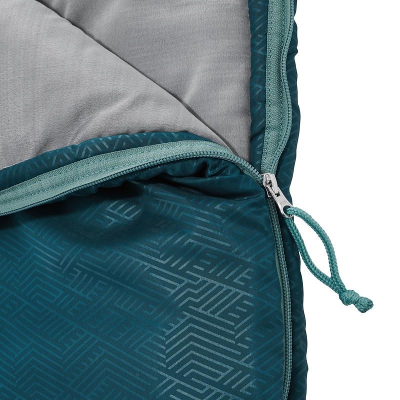Купить Спальный мешок Decathlon Quechua Arpenaz 10° 2460960 серый-синий ...