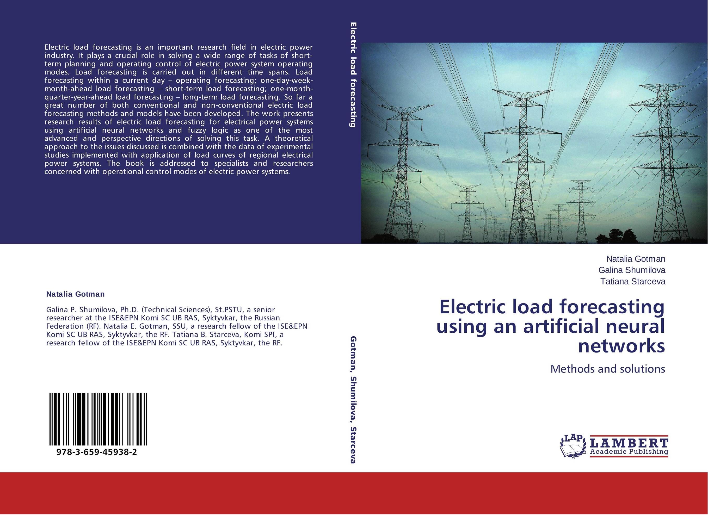 Купить Electric Load Forecasting Using An Artificial Neural Networks