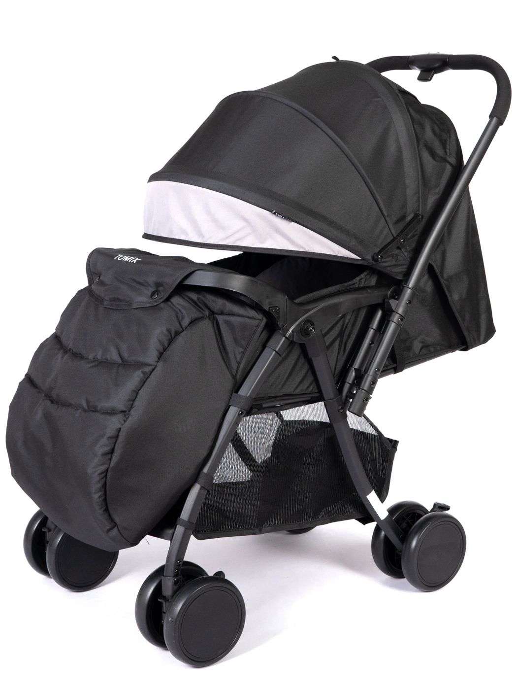 Купить Коляска прогулочная Tomix Cosy V2 Black в онлайн-маркете Airba.kz