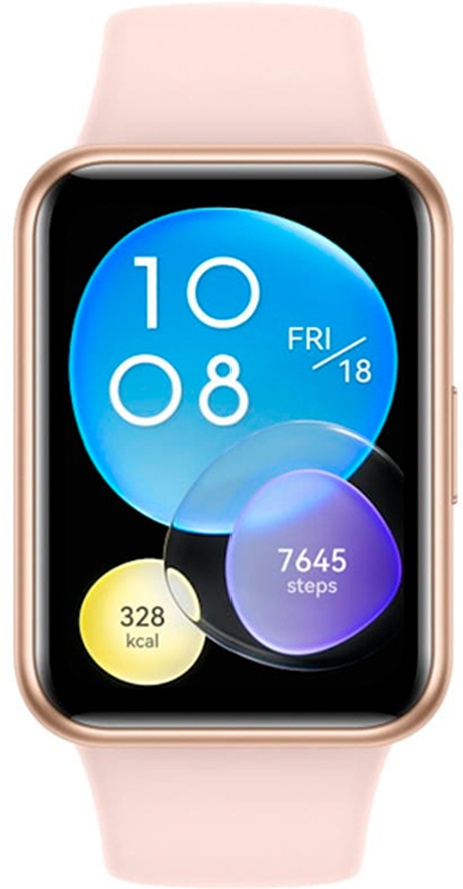 Купить Смарт часы HUAWEI Watch Fit 2 Active, Sakura Pink (Yoda-B09S) в ...